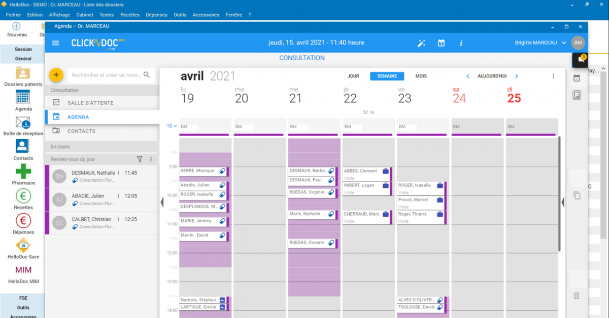 Hellodoc - Agenda et rappel de rendez-vous | CGM
